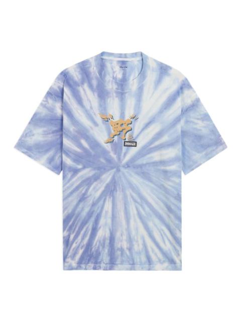 Li-Ning Li-Ning x Disney Graphic Tie-Dye T-shirt 'Light Blue' AHSS249-3 ...