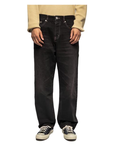 Stüssy Big Ol' Jeans Denim TNT Distress Black | REVERSIBLE