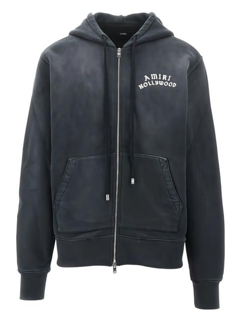 AMIRI Amiri Logo-embroidered Zip-up Hoodie | REVERSIBLE