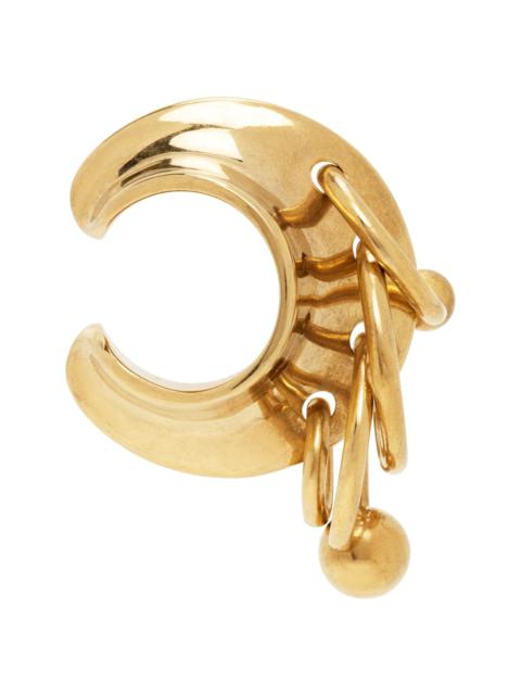 Jean Paul Gaultier Gold 'The Multi-Piercing' Ear Cuff | REVERSIBLE