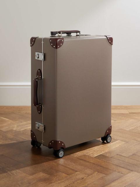 Globe-Trotter Metropolis Leather-Trimmed Suitcase | REVERSIBLE