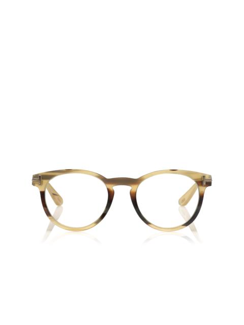 TOM FORD KEY BRIDGE ROUND HORN OPTICAL | REVERSIBLE