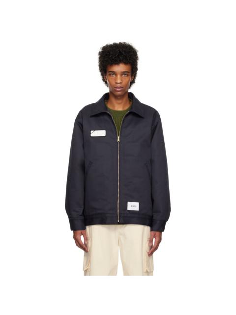 WTAPS Navy Wrecker Jacket | REVERSIBLE