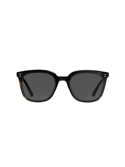 GENTLE MONSTER Queen tortoiseshell square-frame sunglasses | REVERSIBLE