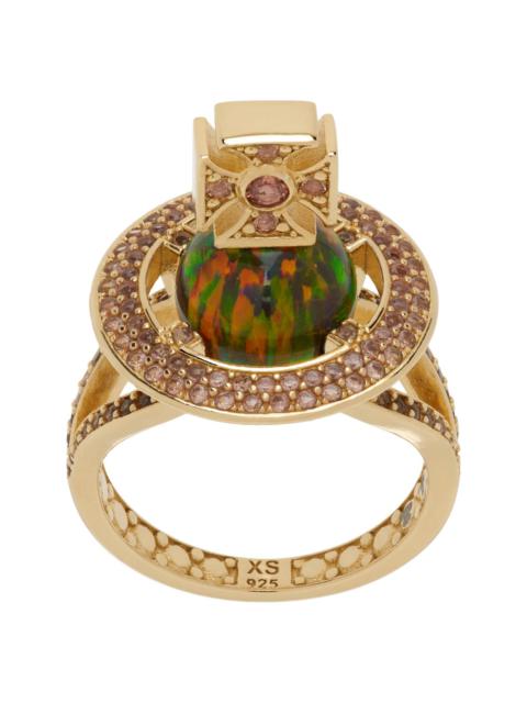 Vivienne Westwood Gold Eabha Ring | REVERSIBLE