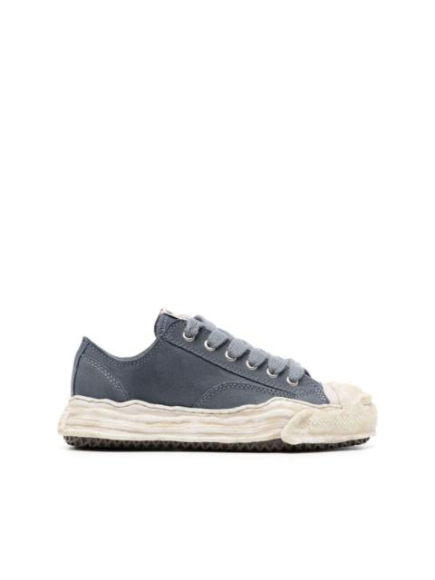 Maison MIHARAYASUHIRO Hank canvas lace-up sneakers | REVERSIBLE