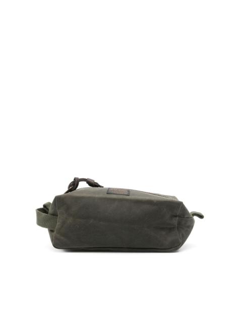 FILSON logo-patch wash bag | REVERSIBLE