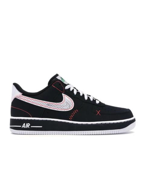 Nike Nike Air Force 1 Low Schematic Black White Bright Crimson | REVERSIBLE