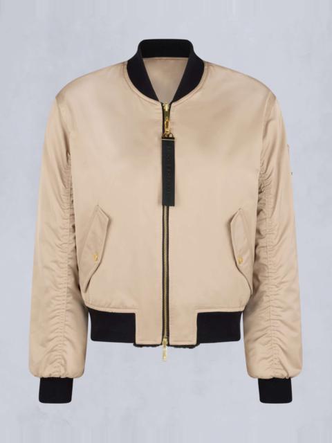 MOOSE KNUCKLES GOLD SERIES REVERSIBLE JET BOMBER JACKET | REVERSIBLE