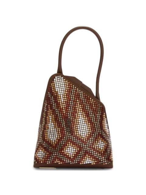 THE ATTICO The Attico Sunset Top Handle Bag 'Chocolate Degrade ...