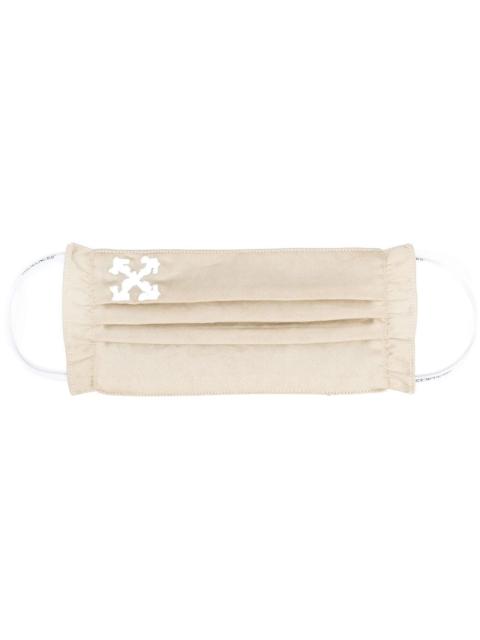 Off-White OFF-WHITE Embroidered Arrows Mask/Bag Beige/White | REVERSIBLE