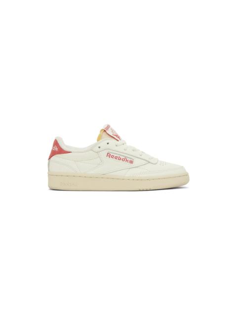 Reebok Off-White Club C 85 Vintage Sneakers | REVERSIBLE