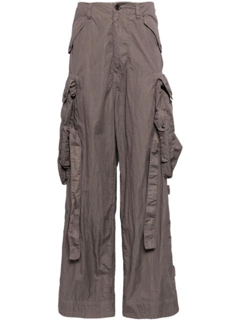 Julius cargo cotton blend trousers | REVERSIBLE