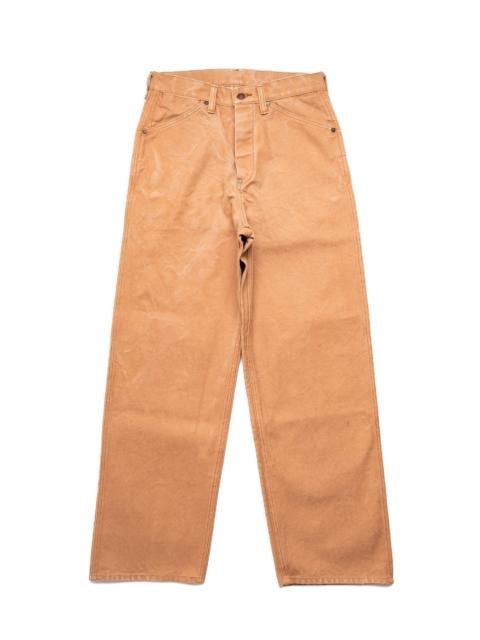 FULLCOUNT Persimmon Tannin Dye Heavy Duck Work Pants - Wide | REVERSIBLE