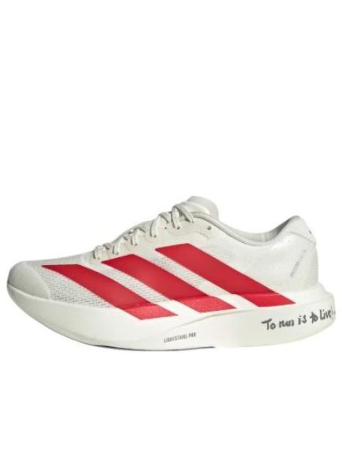 adidas (WMNS) adidas Adizero EVO SL 'Off White Better Scarlet Core ...