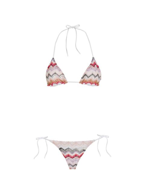Missoni Crochet Zigzag Bikini | REVERSIBLE