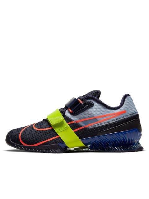 Nike Nike Romaleos 4 'Blackened Blue Cyber' CD3463-400 | REVERSIBLE