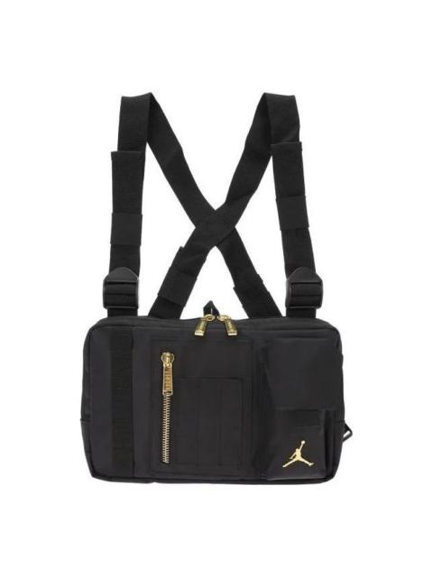 Jordan Air Jordan MA-1 Chest Rig Bag 'Black Gold' 9A0320-023 | REVERSIBLE