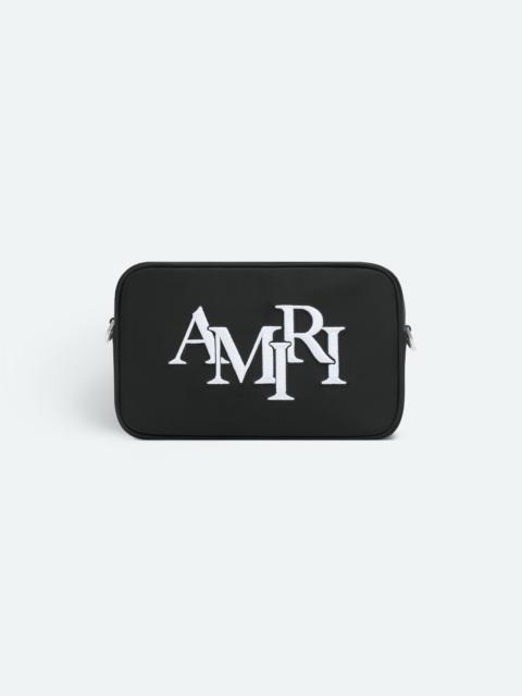 AMIRI AMIRI STAGGERED LARGE CAMERA CASE | REVERSIBLE