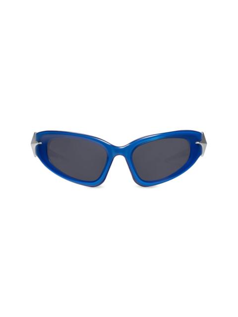 GENTLE MONSTER Paso goggle-style frame sunglasses | REVERSIBLE