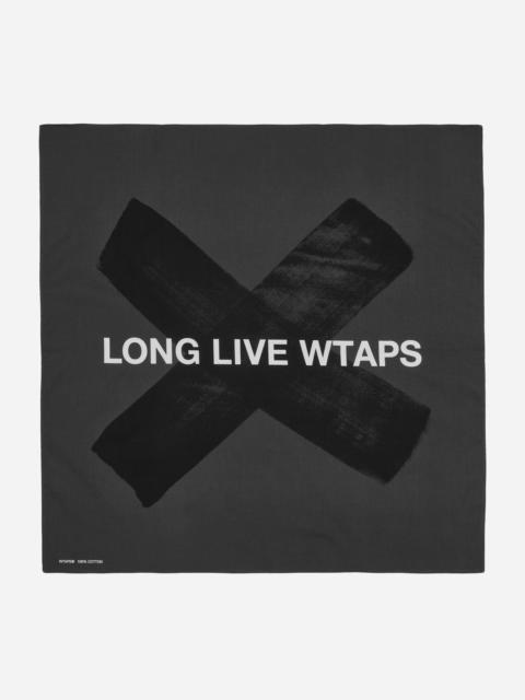 WTAPS Bandaria Bandana Black | REVERSIBLE