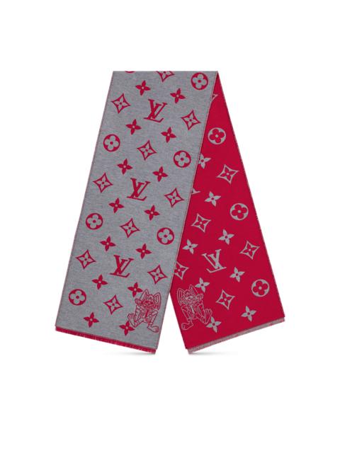 Louis Vuitton LV Rabbit Scarf | REVERSIBLE