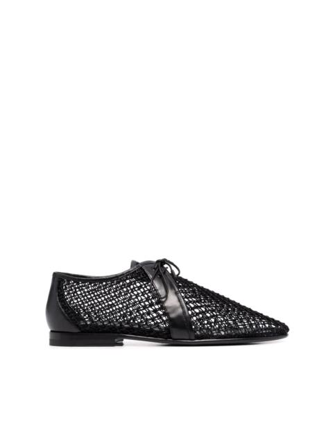 SAINT LAURENT Timothee mesh shoes | REVERSIBLE