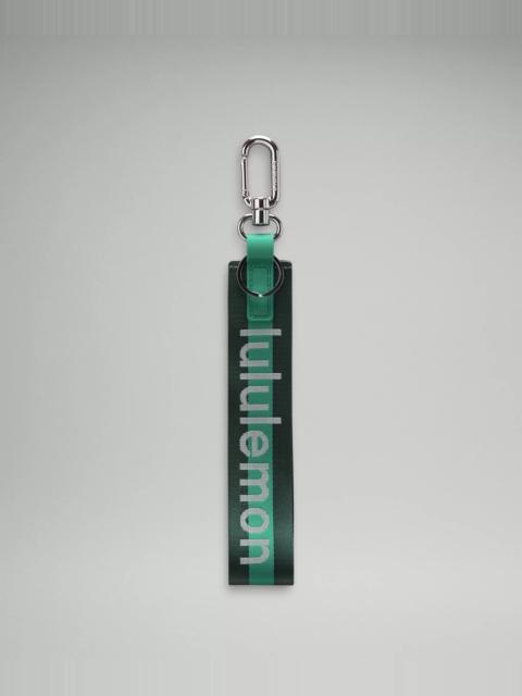 lululemon Never Lost Keychain *Wordmark | REVERSIBLE