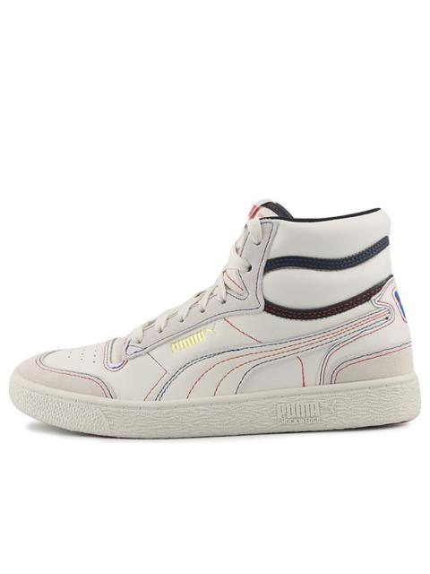 PUMA PUMA Ralph Sampson Mid Panorama 'Creamwhite Black Red' 375871-01 ...