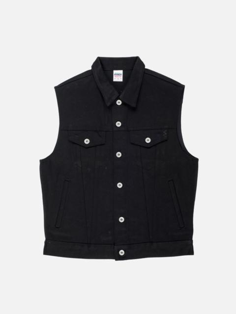 Iron Heart IH-9526V 21oz Non-Fade Denim Type III Vest - Superblack ...