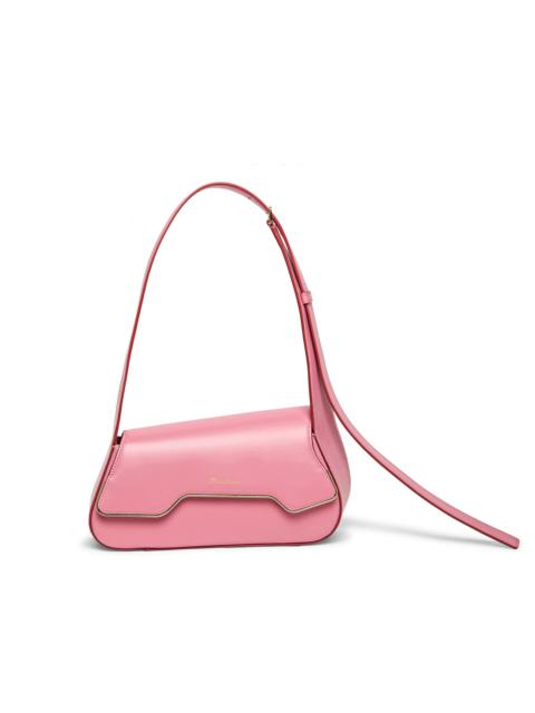 Santoni Pink leather ThePluto bag | REVERSIBLE