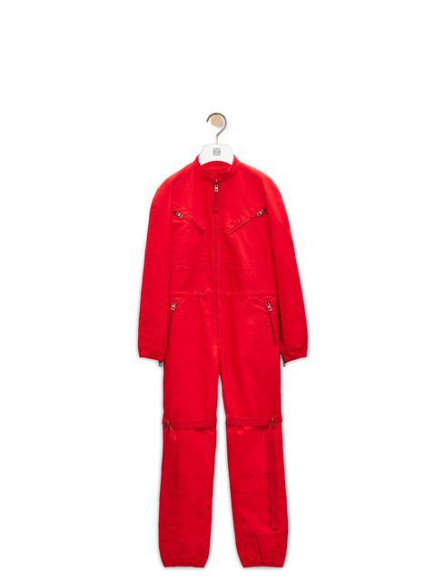 Loewe Cargo jumpsuit in cotton | REVERSIBLE
