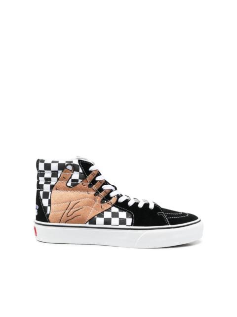 Vans Checkerboard hi-top sneakers | REVERSIBLE