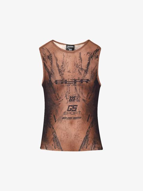 Jean Paul Gaultier Jean Paul Gaultier x Shayne Oliver graphic-print ...