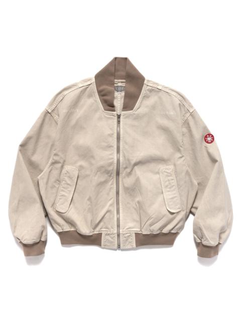 Cav Empt Overdye Duck Zip Jacket Beige | REVERSIBLE