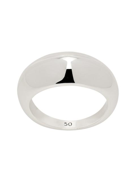 Lemaire Silver Chunky Drop Ring | REVERSIBLE