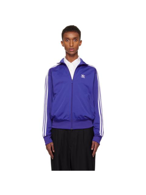 adidas Originals Blue Adicolor Classics Firebird Track Jacket | REVERSIBLE