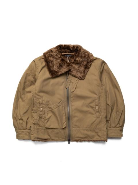 Engineered Garments B3 Jacket Nyco Twill - Khaki | REVERSIBLE