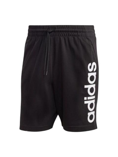 adidas adidas AEROREADY Essentials Single Jersey Linear Logo Shorts ...