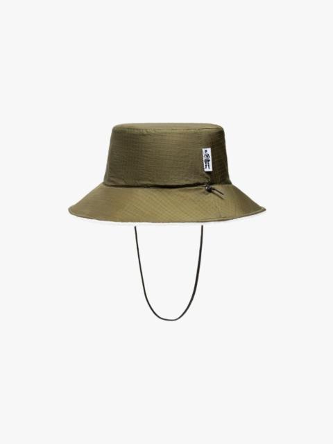 Mackintosh CHILLIN KHAKI NYLON BUCKET HAT | ACC-HA06 | REVERSIBLE