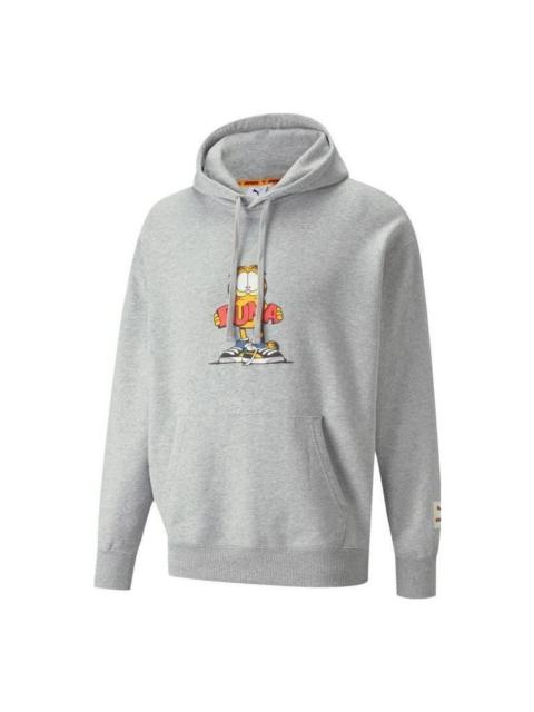 PUMA PUMA x GARFIELD Hoodie 'Grey' 534435-04 | REVERSIBLE