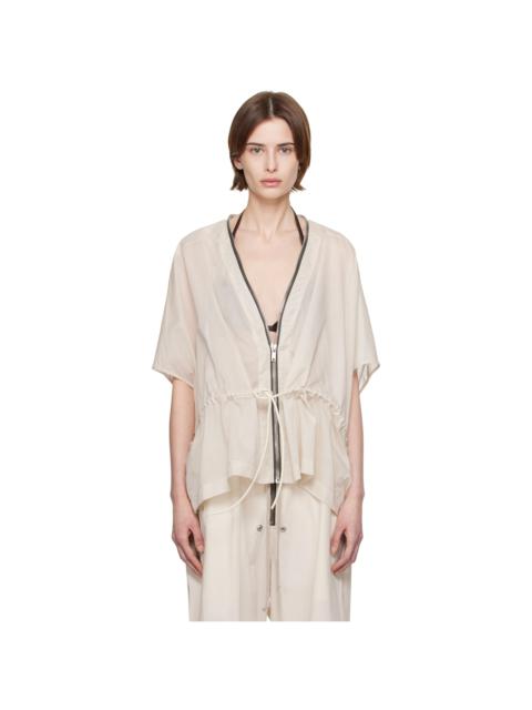 Rick Owens Off-White Hollywood Sail Jacket | REVERSIBLE