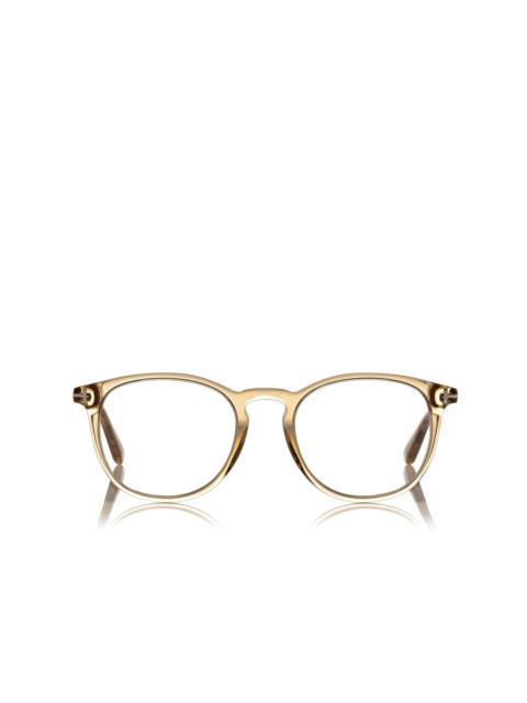 TOM FORD SOFT ROUND OPTICAL FRAME | REVERSIBLE